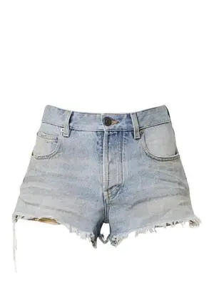 Balenciaga Denim Shorts - Blue