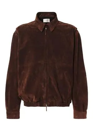 THE ROW Ronan Suede Blouson - Brown