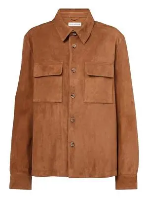NOUR HAMMOUR Nour Hammour Jude Suede Shirt