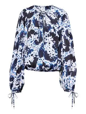 Dries Van Noten Printed Blouse - White