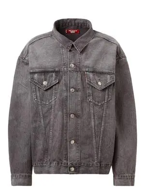 Junya Watanabe X Levi's® Denim Trucker Jacket - Grey