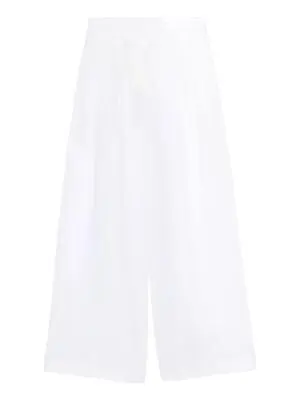 Peserico Linen Trousers - White