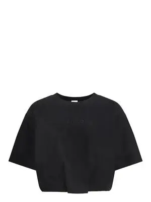 Pinko Cropped T-shirt - Black