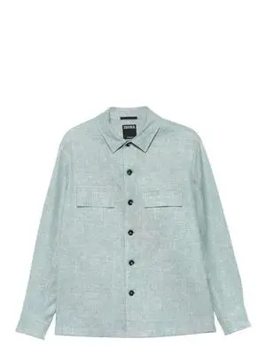 Zegna Alba Shirt Jacket - Blue