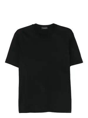 ROBERTO COLLINA Cotton T-shirt - Black