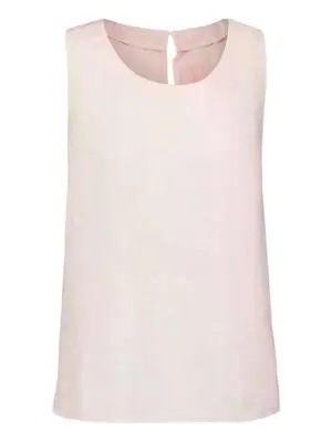 120% Lino Sleeveless Top - Pink