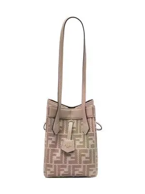 Fendi Oragami Mini Bucket Bag - Grey