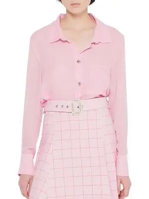 AS By DF Leo Blouse - Cherry Blossom
