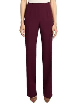 Santorelli Della Straight Leg Pants - Cherry Cola