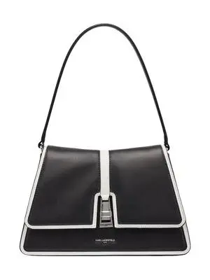Karl Lagerfeld Paris Mercerie Shoulder Bag Black/white