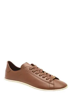 Valentino Garavani Vlogo Leather Sneakers - Brown Multi