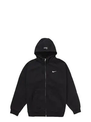 Supreme Nike Zip-up Hooded Sweatshirt - Black