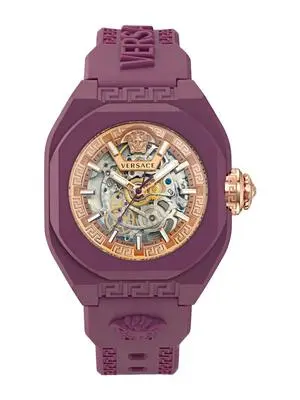 Versace Vlegend Skeleton Watch - Rubber