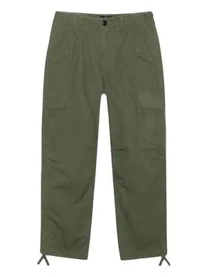 StÜssy Ripstop Military Cargo Pant - Olive Green