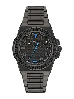 Versace Greca Reaction Watch - Stainless Steel