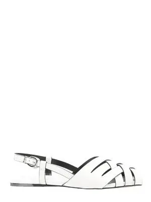 Michael Kors Irene Flat Sandals - White