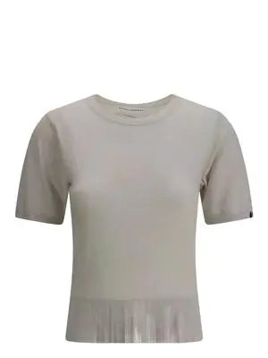 Extreme Cashmere Logo-tag T-shirt - Grey