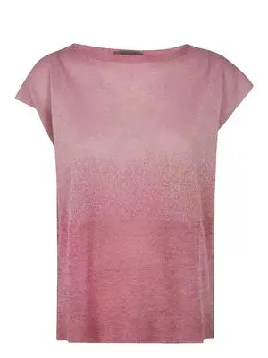 D.exterior Gradient-effect T-shirt - Pink