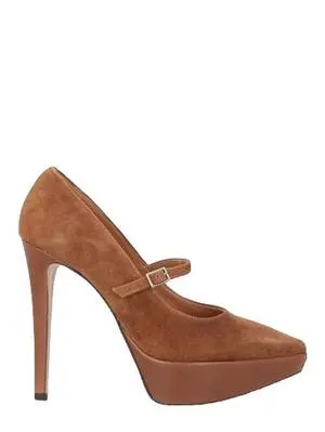 OVYE Pumps In Leather - Brown
