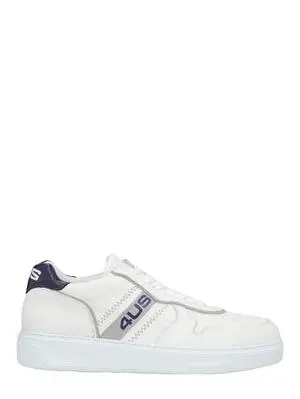 Paciotti Leather Low-top Sneakers - White