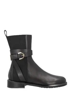Emporio Armani Ankle Boots Leather - Black