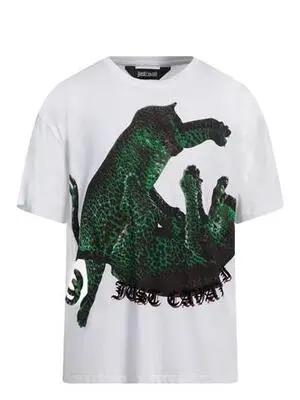 Just Cavalli T-shirt Size Cotton - White