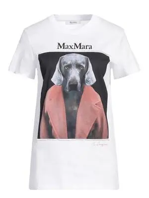 Max Mara Printed T-shirt - White