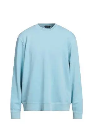ZANONE Sweatshirt In Cotton Blue