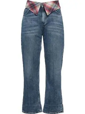 GAËLLE PARIS Boot-cut Jeans - Blue