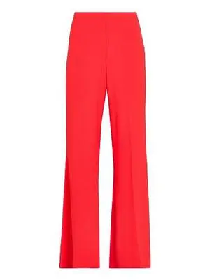 OTTOD'AME Flared Crepe Trousers - Red