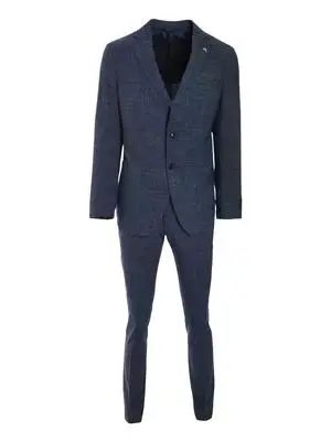 TOMBOLINI Single-breasted Suit - Blue