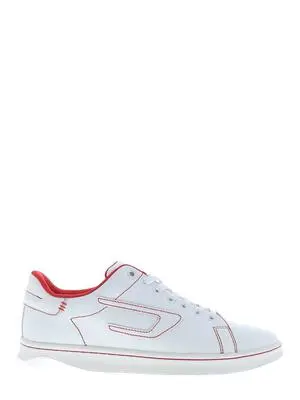 DIESEL S-athene Lowin Sneakers - White/high Risk Red
