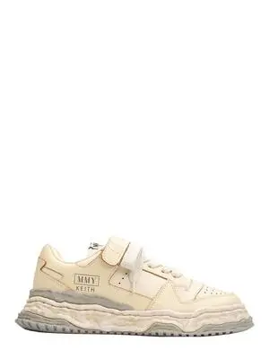 Mihara Yasuhiro Keith Og Sole Vl Leather Low Sneakers - White