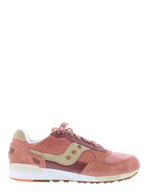 Saucony Shadow 5000 Lace Up Sneakers Coral/tan