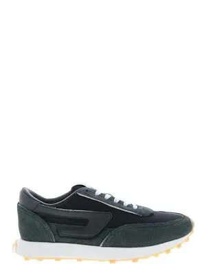 DIESEL Sracer Lc Gumin Sneakers - Volcanic Ash/brilliant White