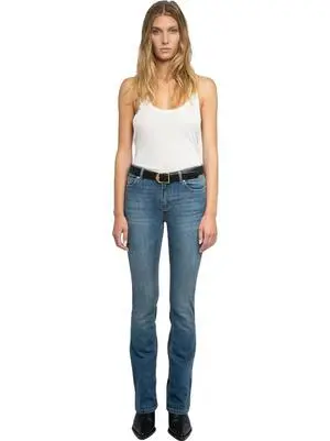 Zadig&Voltaire Eclipse Flared Jeans - Blue
