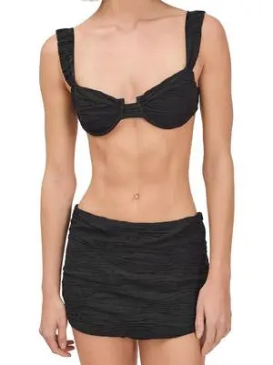 Devon Windsor Pikka Mini Skirt Black