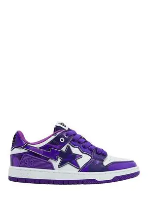 A BATHING APE Sk8 Sta #1 M2 Sneakers - Purple