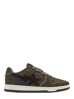 A BATHING APE Sk8 Sta #3 Sneakers - Black