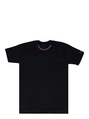 Chrome Hearts Neck Logo Tee /purple - Black