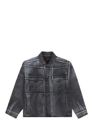 Ottolinger Oversized Denim Shirt - Black
