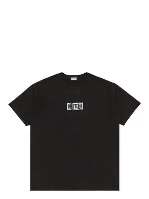 Kith X Marvel Silver Surfer Vintage Tee - Black