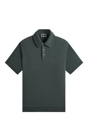 Kith Crystal Wash Interlock Graham Polo 'machine - Green