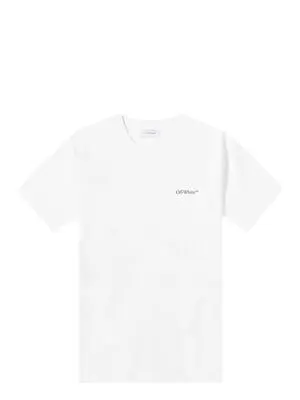 Off-White Scratch Arrows Slim Short-sleeve Tee - White