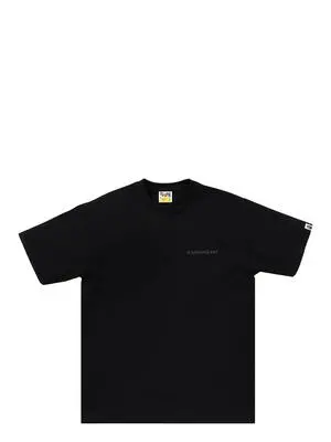 A BATHING APE Japanese Tattoo Logo Tee - Black