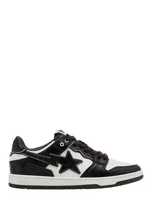 A BATHING APE Sk8 Sta #1 M2 Sneakers - Black