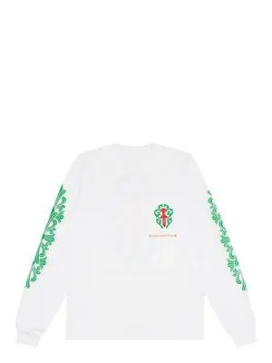 Chrome Hearts Los Angeles Exclusive Christmas Pocket Long-sleeve - White