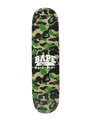 BAPE Abc Camo Skateboard - Green