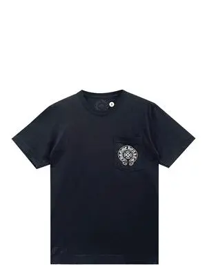 Chrome Hearts Las Vegas Exclusive Horseshoe Logo Pocket T-shirt - Black