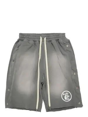 HELLSTAR Snap Shorts - Grey